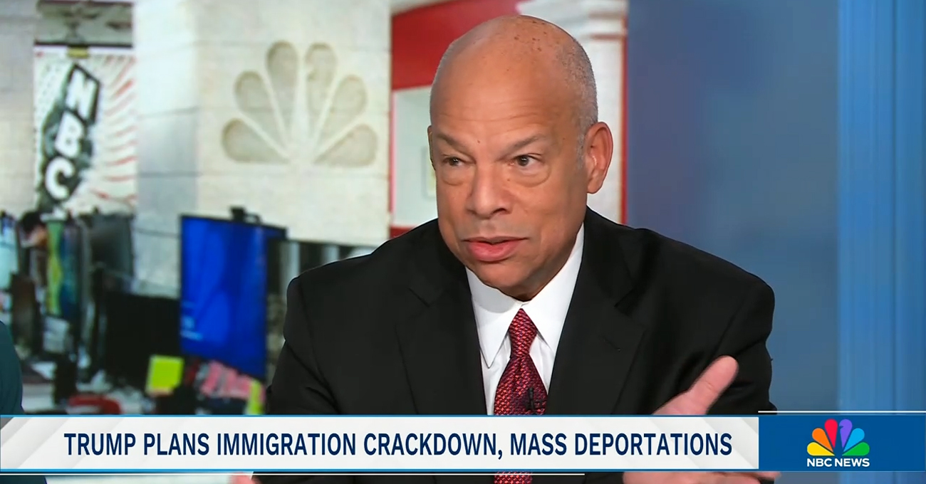 Jeh Johnson Floats 'Banning Executive Orders on Day One' Due to Trump ...