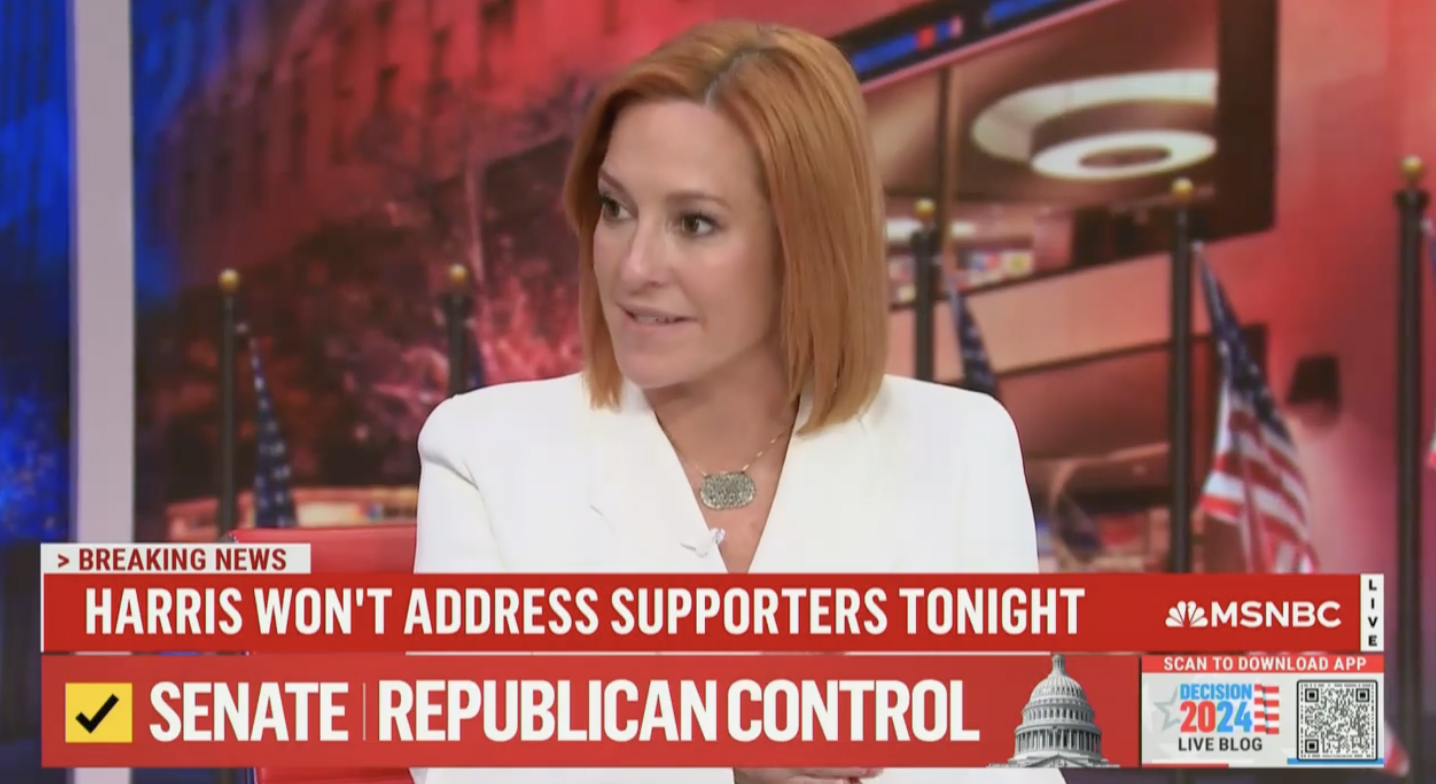 Jen Psaki Calls Election Night 'Deflating' For Dems