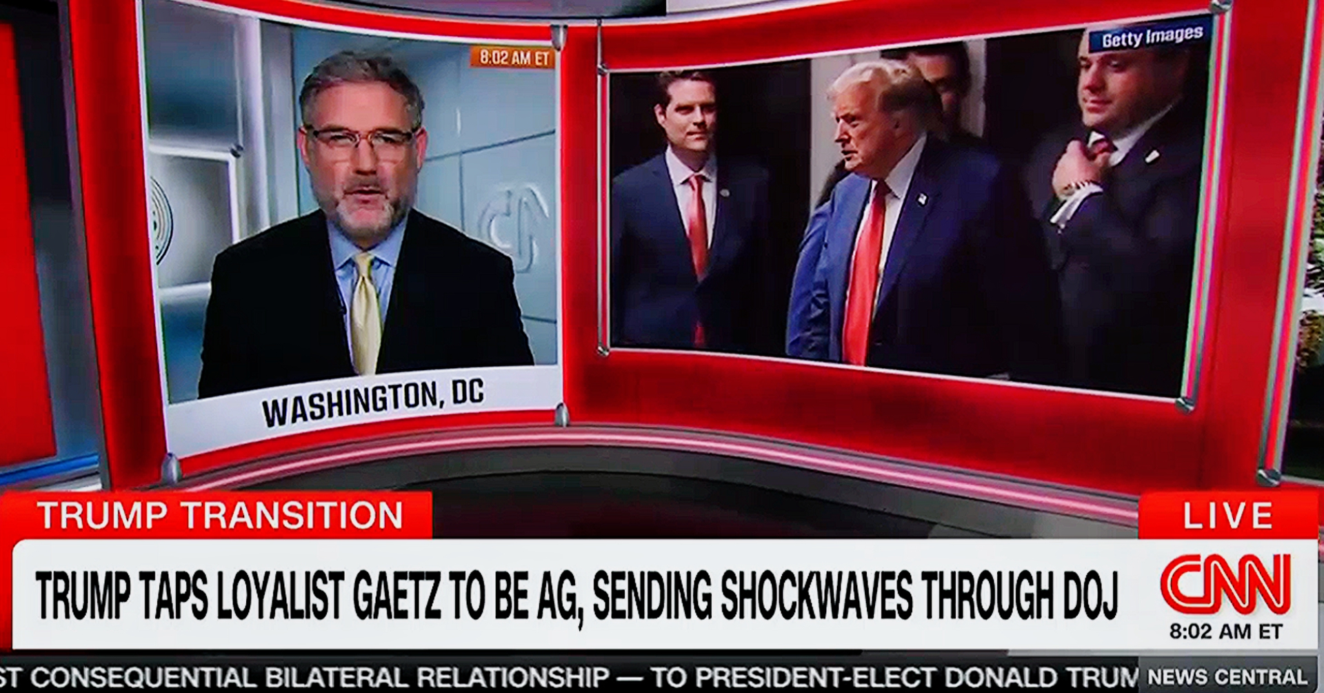Trump Source To CNN: Gaetz Will Burn Justice Department Down