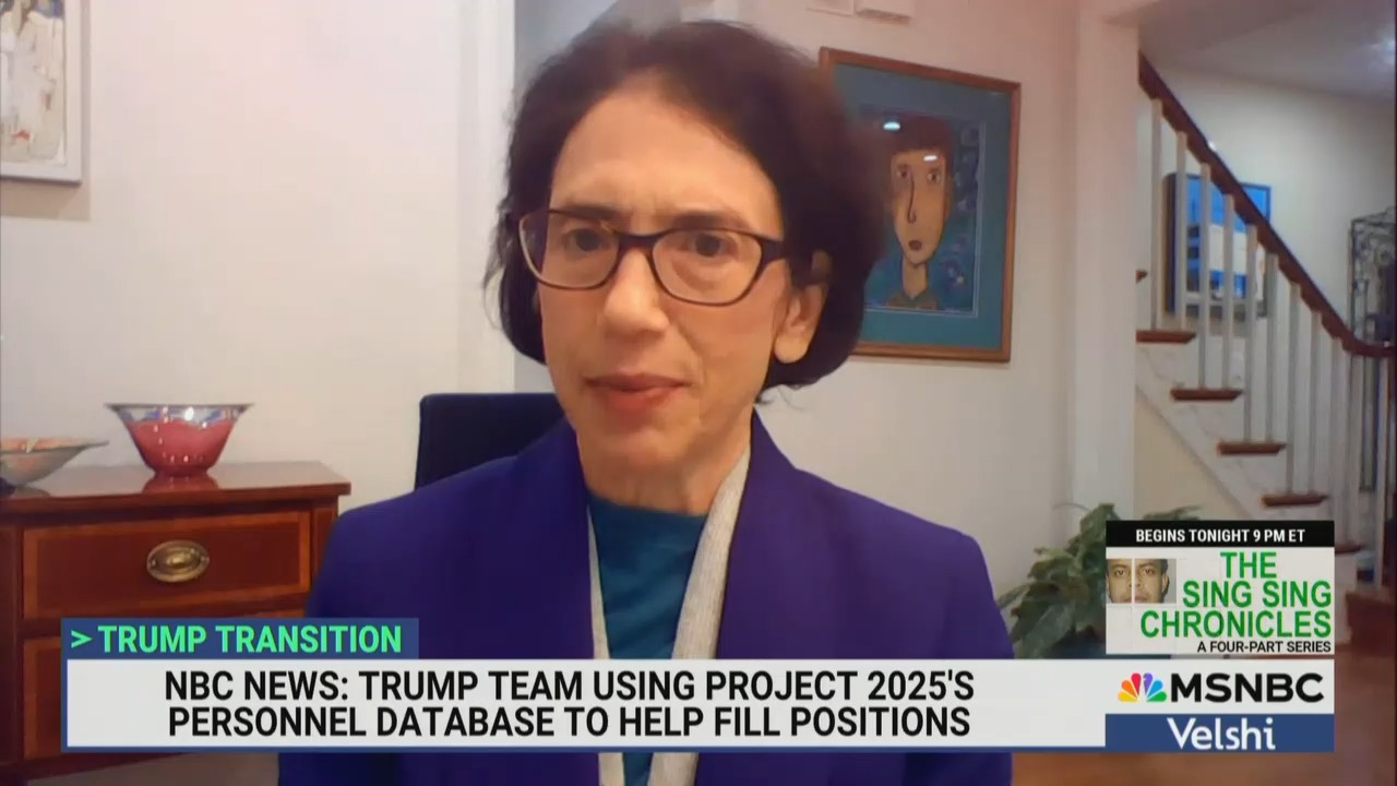 Jennifer Rubin Attacks Trump Nominees For Being Too White