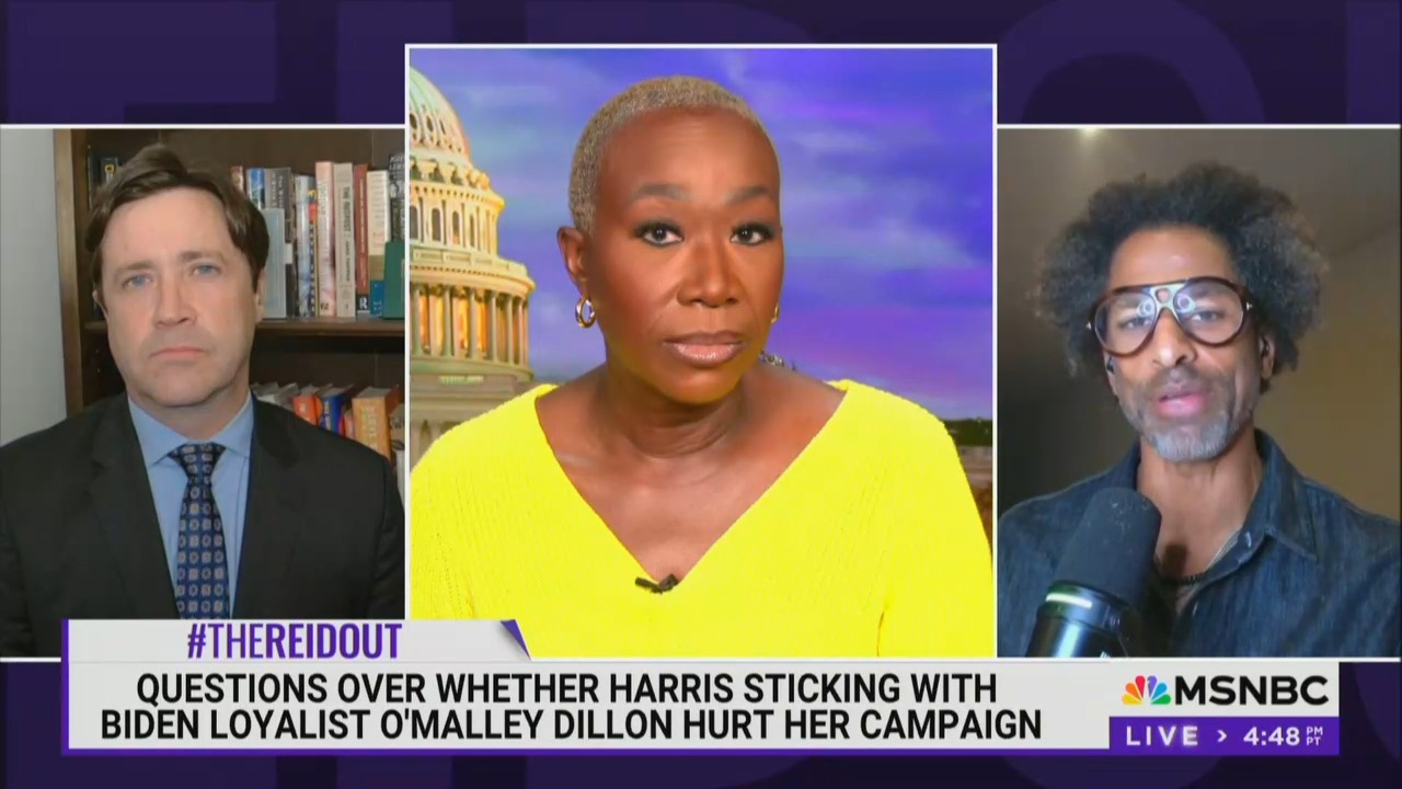 MSNBC Guest: Harris’s Campaign Chair Leaked Idea to Drop Her