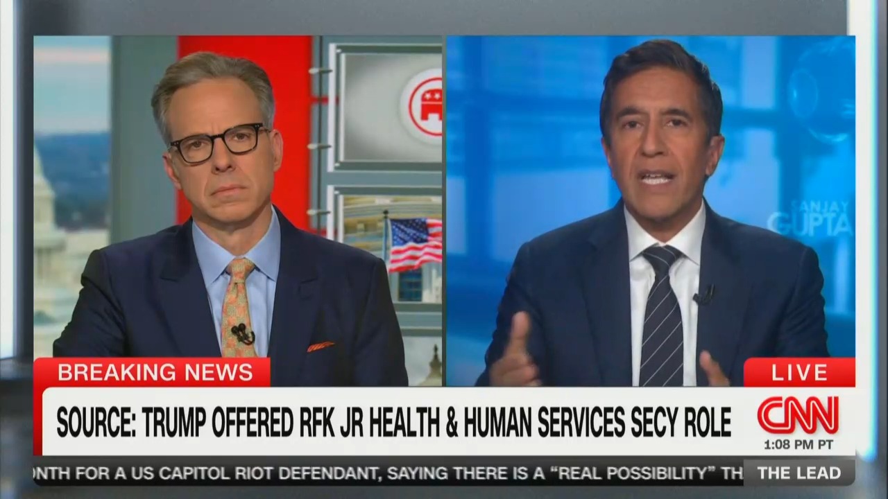 Sanjay Gupta Relays Medical Community's 'Horror' at RFK Jr.