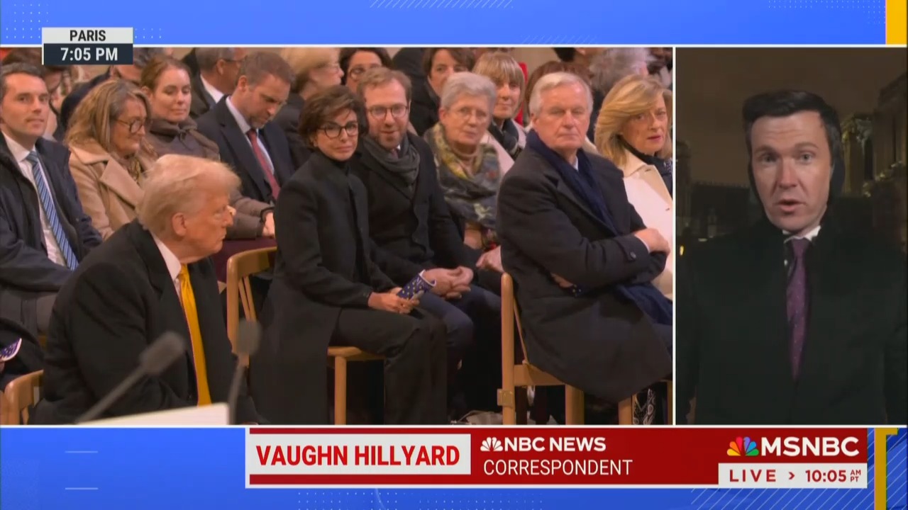 Vaughn Hillyard Says Trump Had The Best Seat In Notre Dame