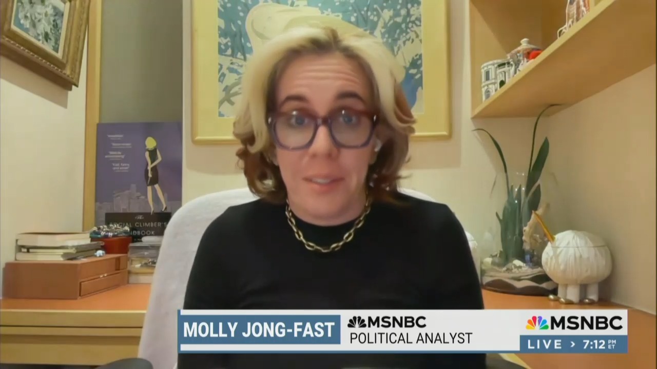 Molly Jong-Fast's Reaction to Hunter Biden Pardon on MSNBC