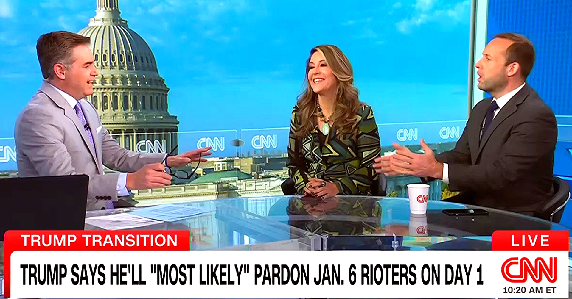'Nuts!' Jim Acosta Laughs At Lance Trover Defense Trump