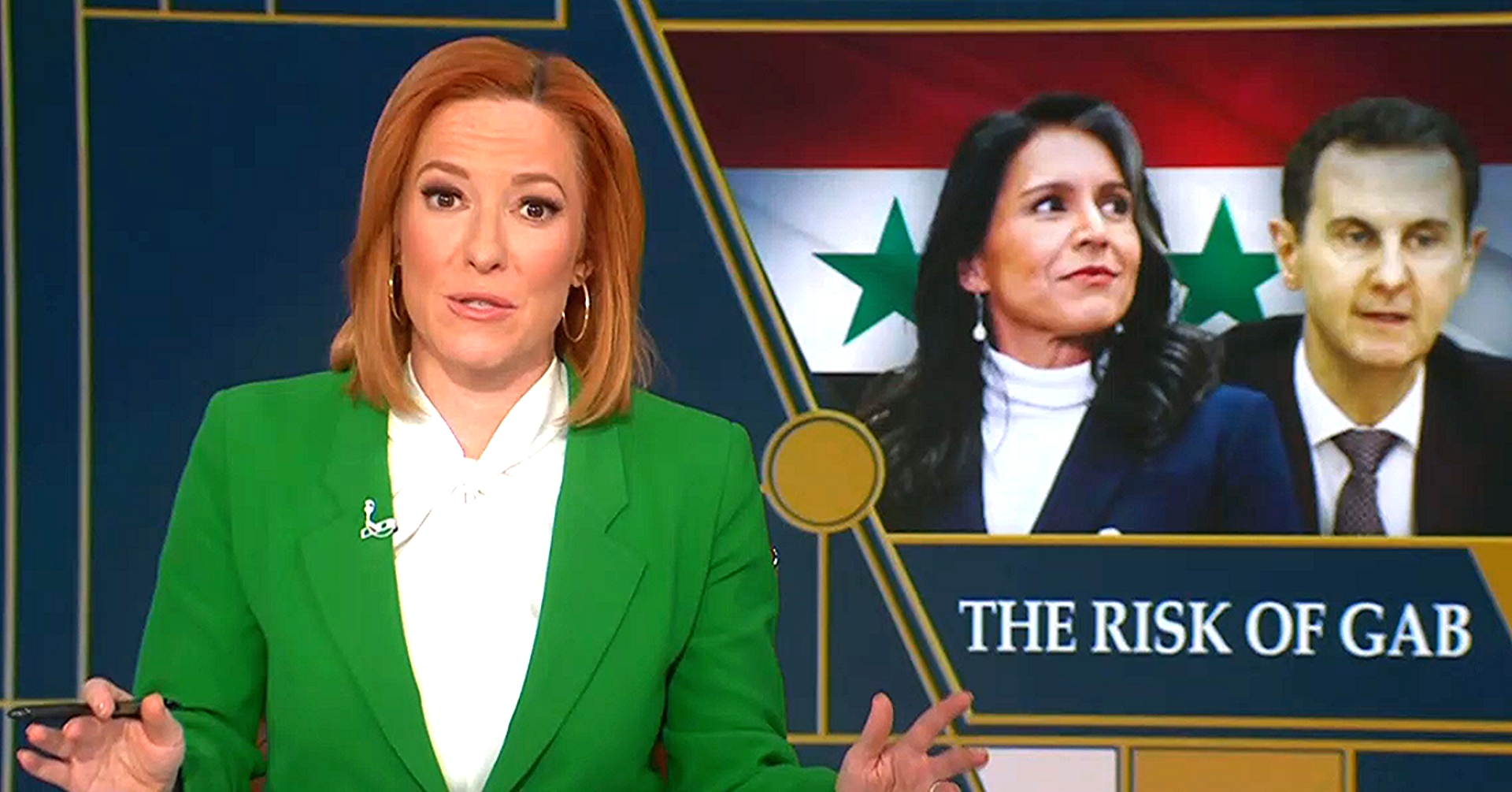Jen Psaki Torches Trump Pick Tulsi Gabbard Over 'Bombshell'