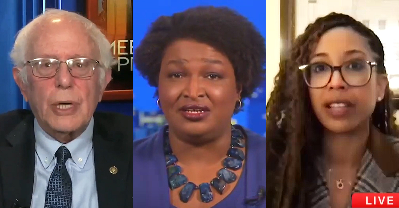 Stacey Abrams, Bernie Sanders Are Most 'In Touch' With Voters, Says CNN ...