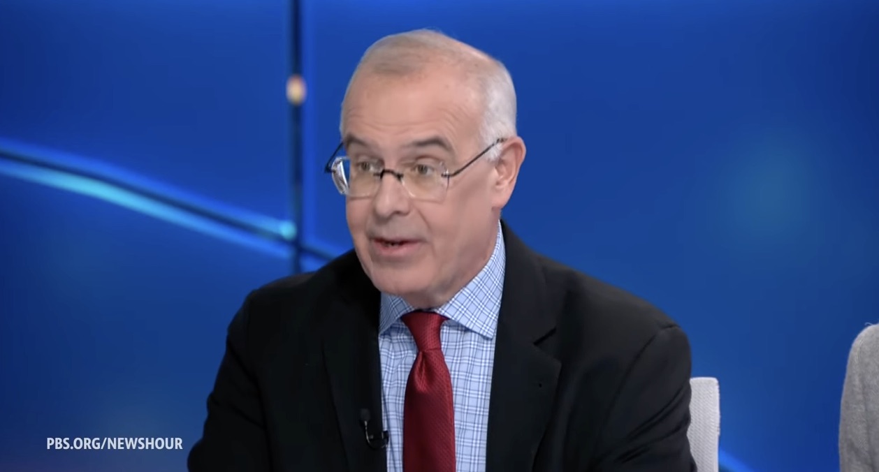David Brooks 'Thrilled' to See Political News Struggling
