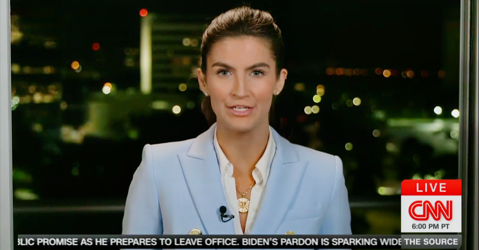 CNN's Kaitlan Collins: Biden Pardon Sounded Like Trump Post