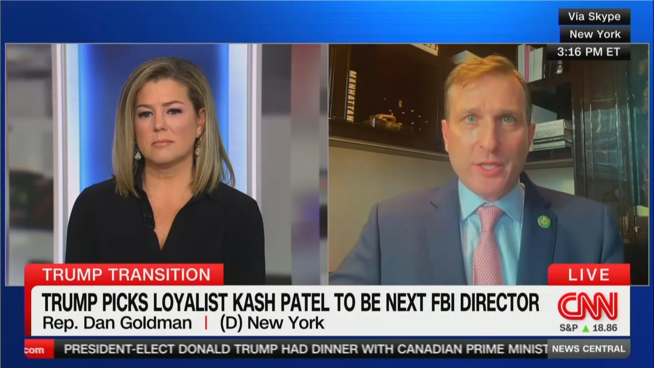 Dan Goldman Warns Kash Patel's Only Role Is to Weaponize FBI