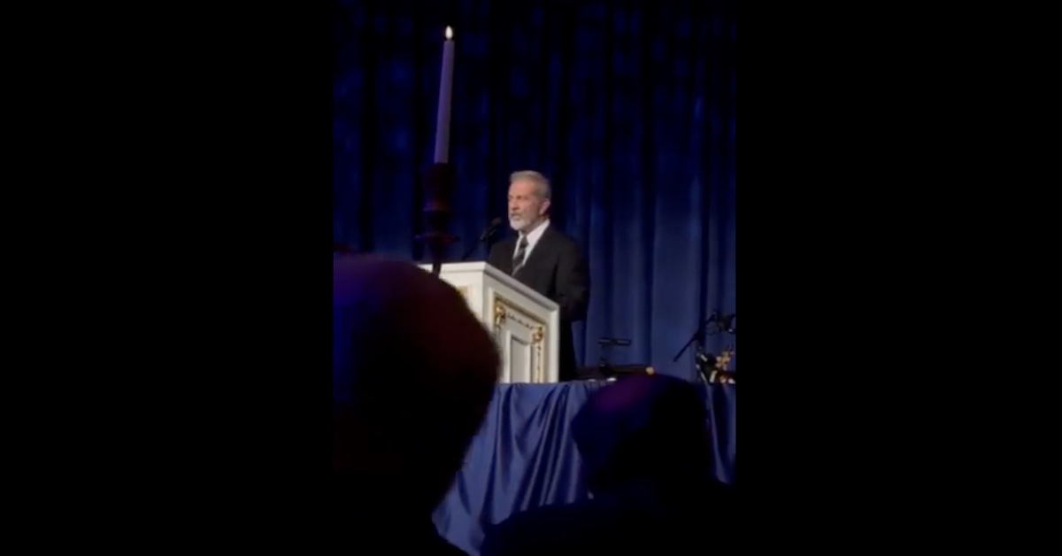 Mel Gibson Visits Mar-a-Lago and GOES OFF On Sex Trafficking