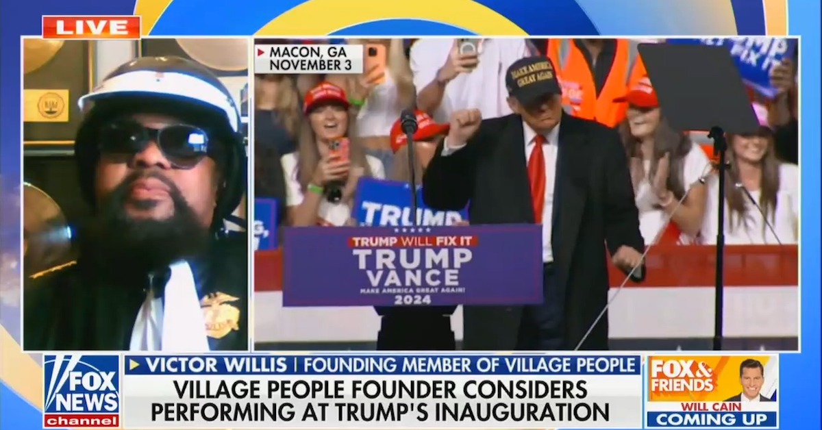Village People's Victor Willis Endorses Trump's Y.M.C.A Use