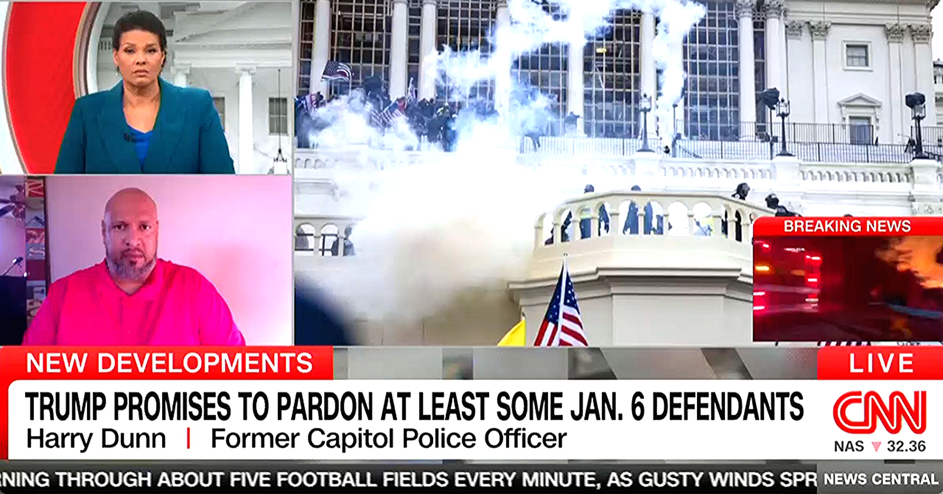 Harry Dunn To CNN American People Betrayed By Electing Trump