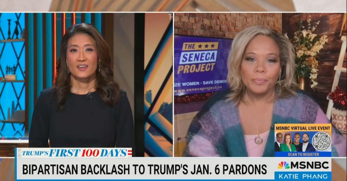 Tara Setmayer GOES OFF On Republicans Supporting J6 Pardons