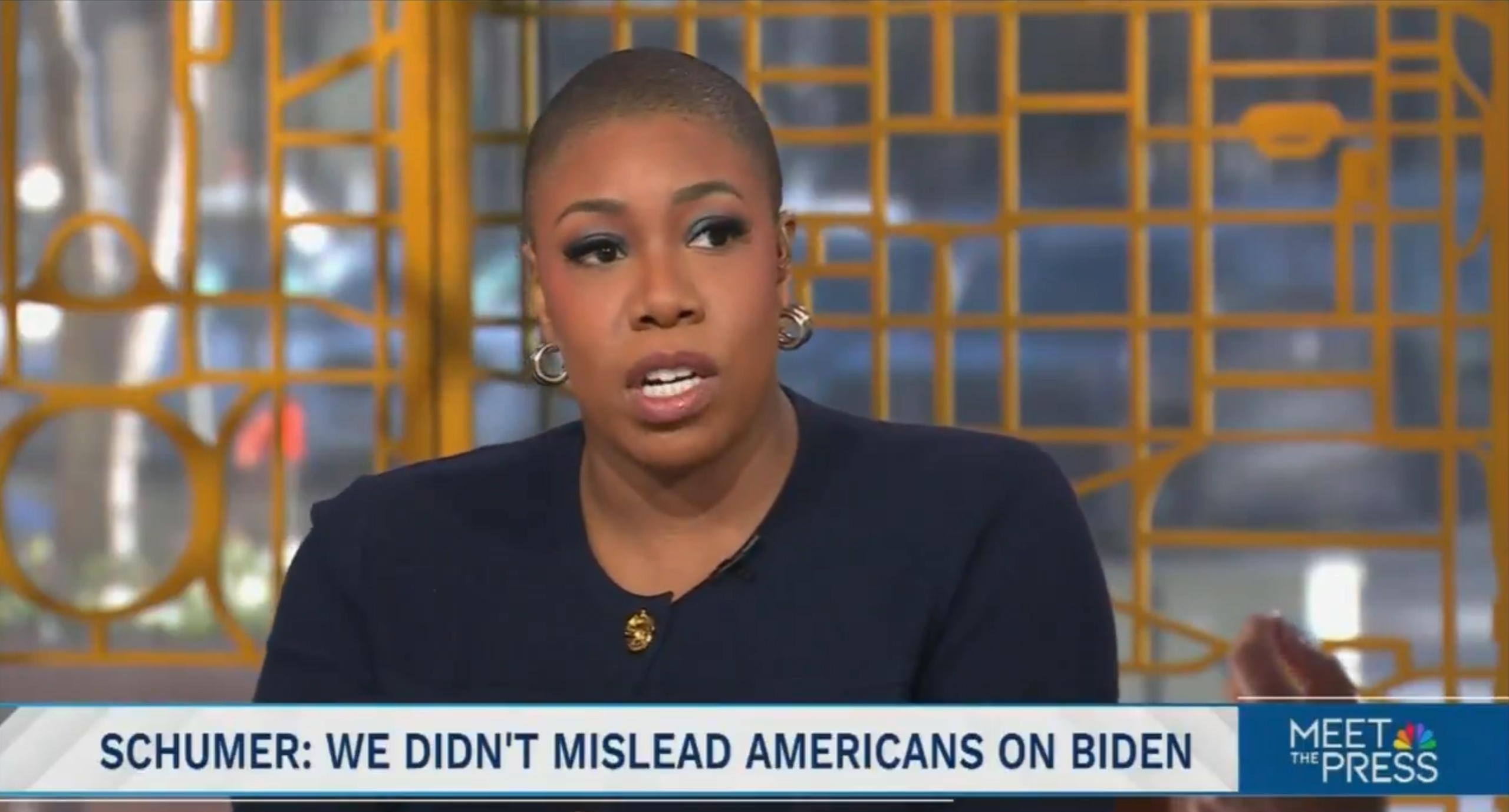 Symone Sanders-Townsends Claims Biden 'Is Great Mentally'