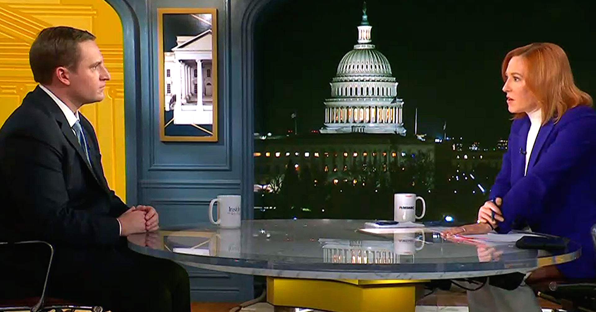 Jen Psaki to Jake Struebing: 'Concerned For Your Safety?'