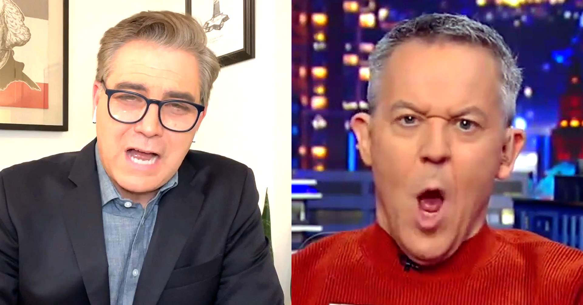Jim Acosta Savages Greg Gutfeld 'Pumping Out Lies' For Trump