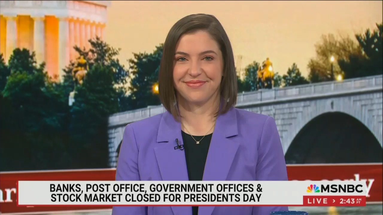 MSNBC Guest Calls for US to Cancel Presidents Day