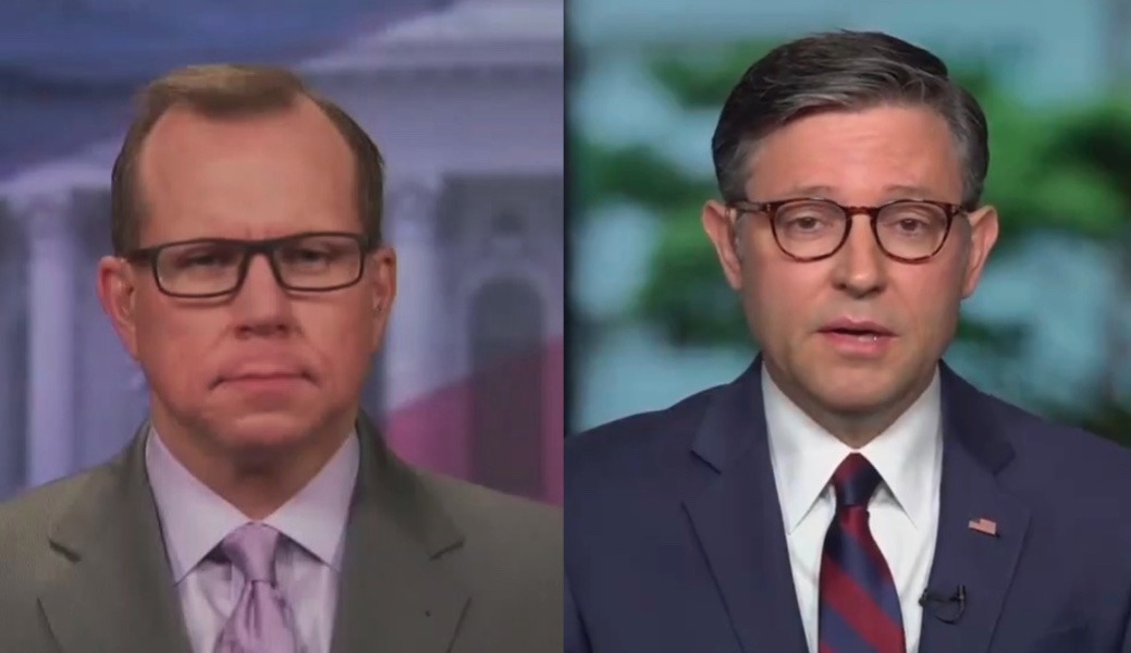 Chad Pergram Asks Speaker Johnson Why Congress Is Letting Elon Musk ...