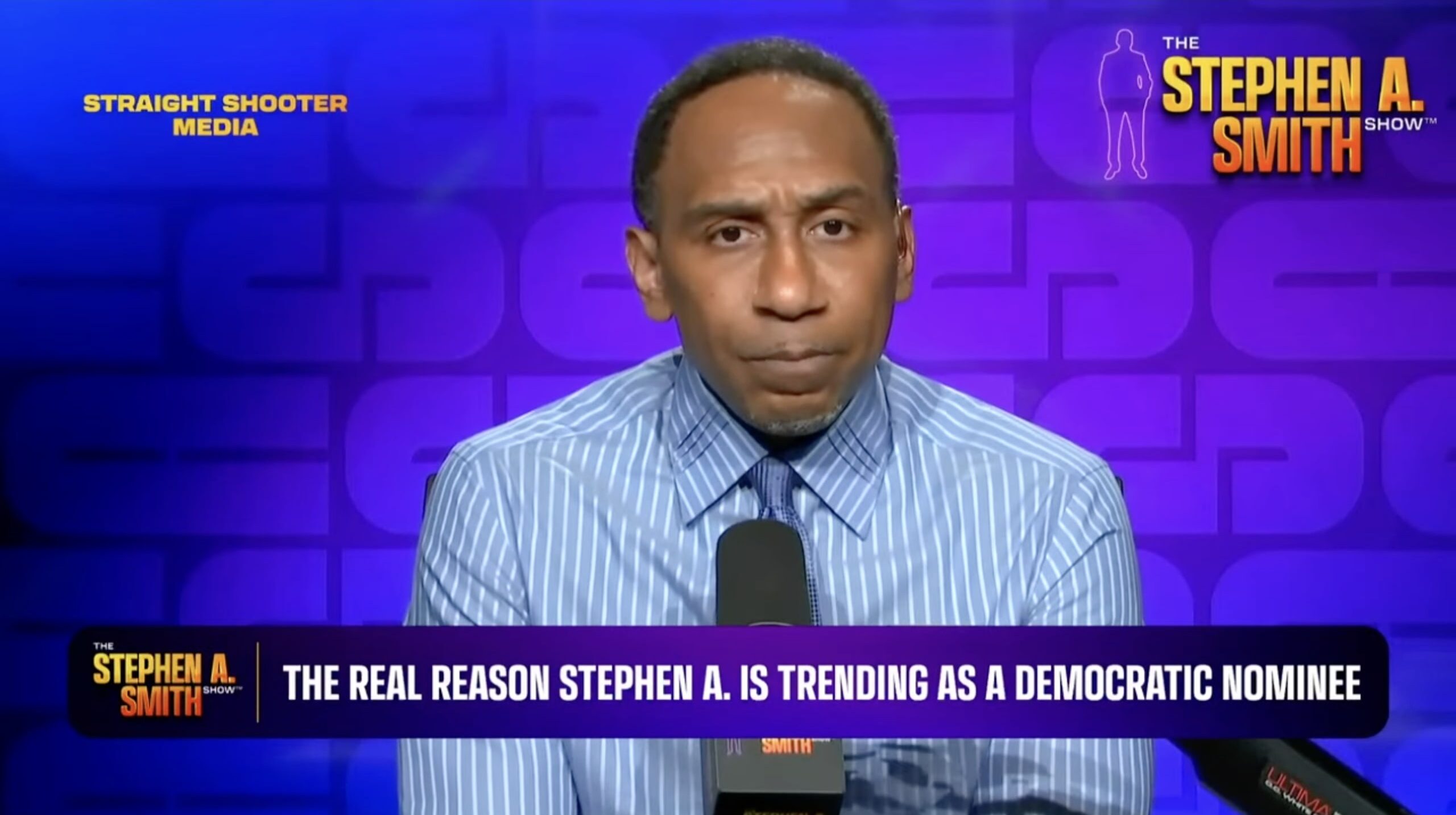 Stephen A. Smith Rips Dems for His Appearance in 2028 Polls