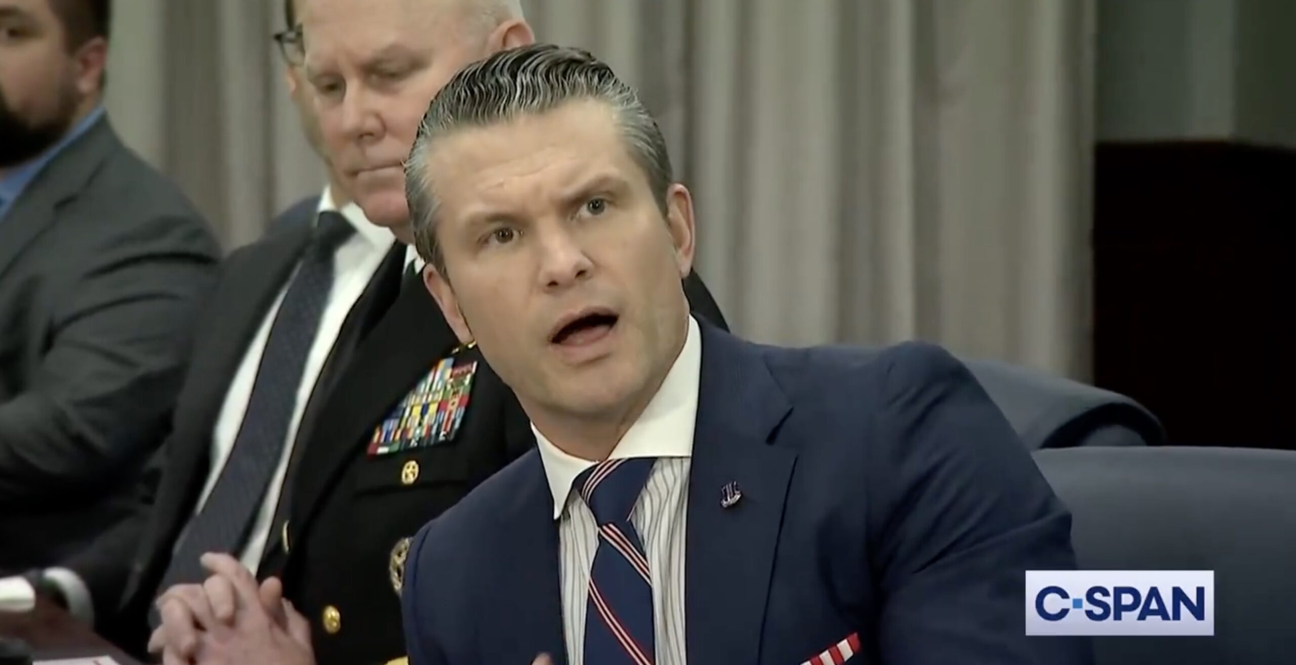 Pete Hegseth Gets Snippy With Reporter at Pentagon Presser