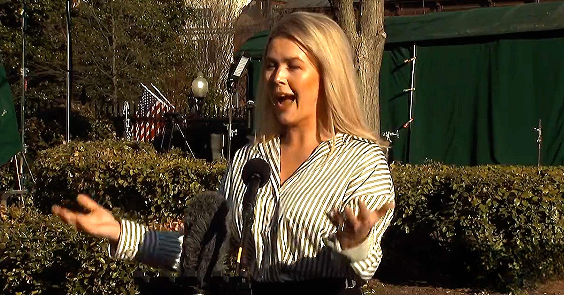 Trumps Karoline Leavitt Rips Press on DOGE Chief Amy Gleason