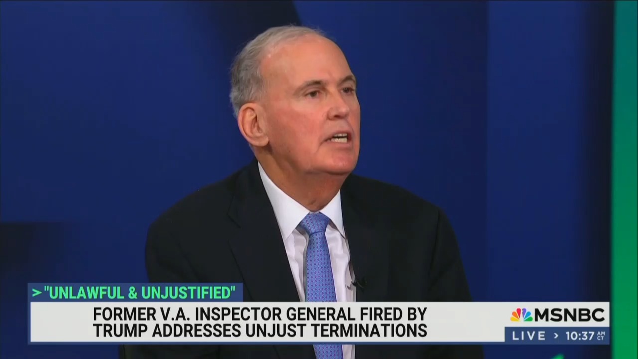 Former IG Michael Missal Slams Trump For Firing Him