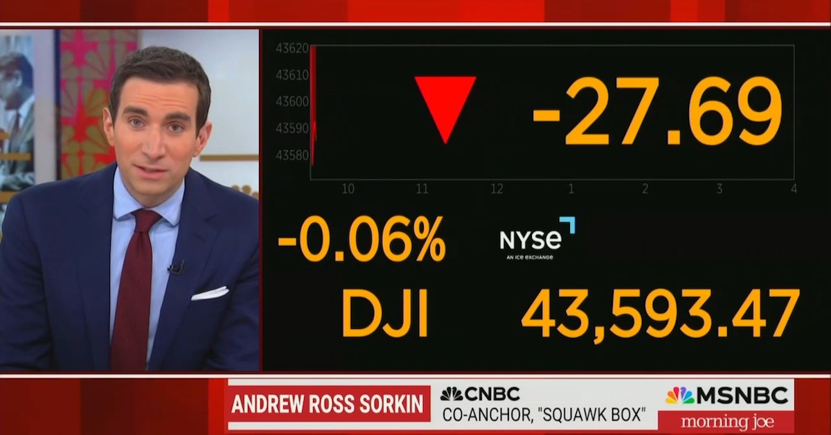 Andrew Ross Sorkin: Businesses 'Concerned' Over Trump Moves