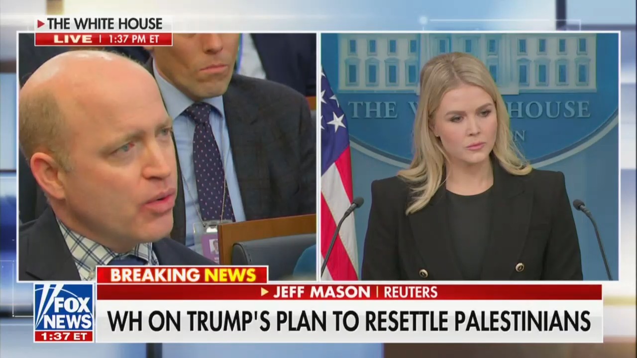 WH Clarifies If Trump's Gaza Removal Plan Is 'Permanent'