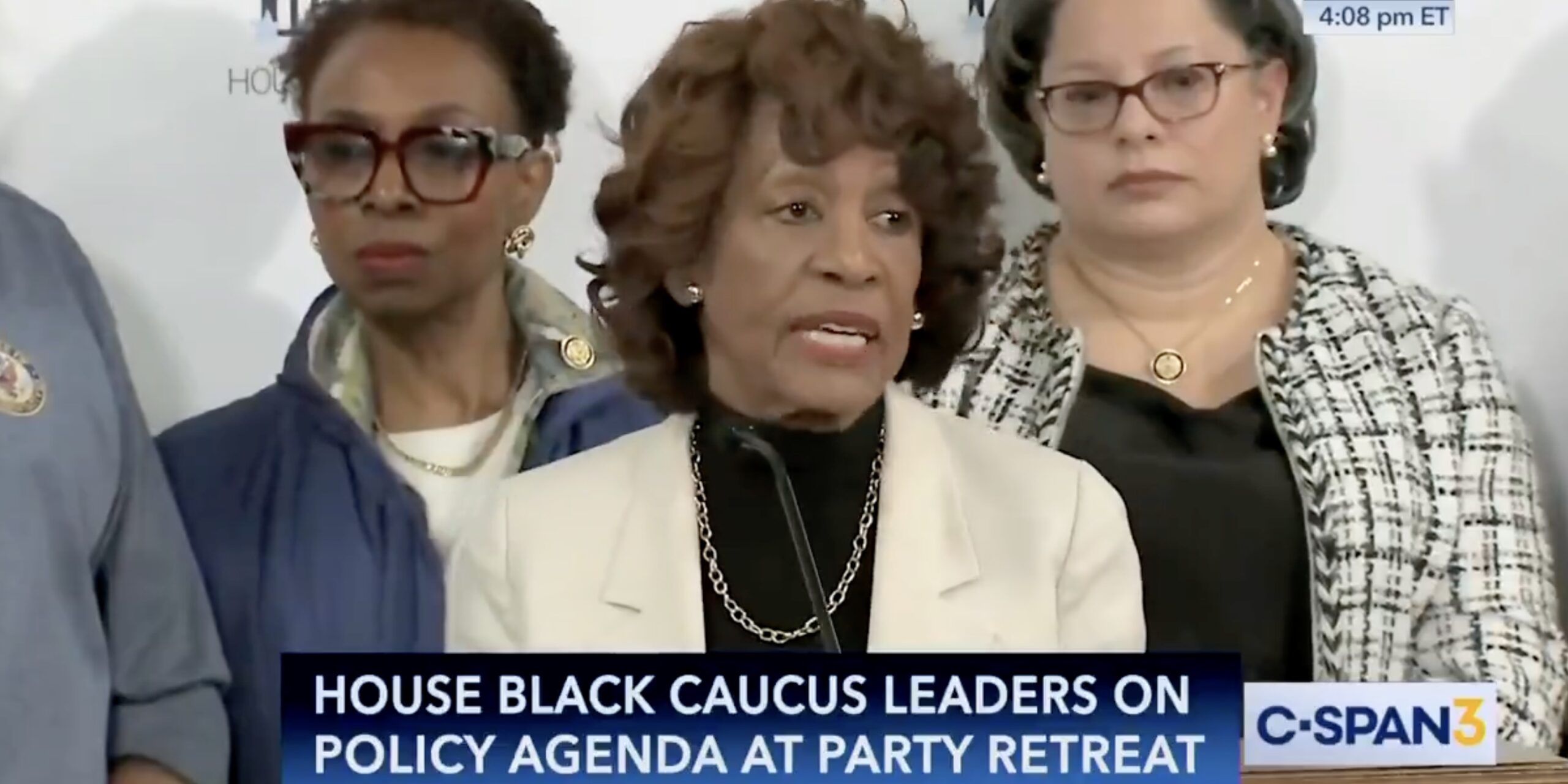 Maxine Waters Believes Trump is 'Working Toward a Civil War'