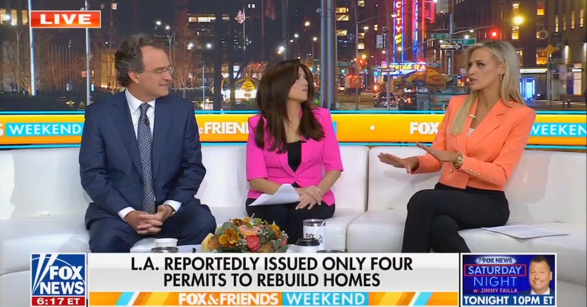 Fox & Friends Torches Karen Bass Over Slow Fire Rebuild