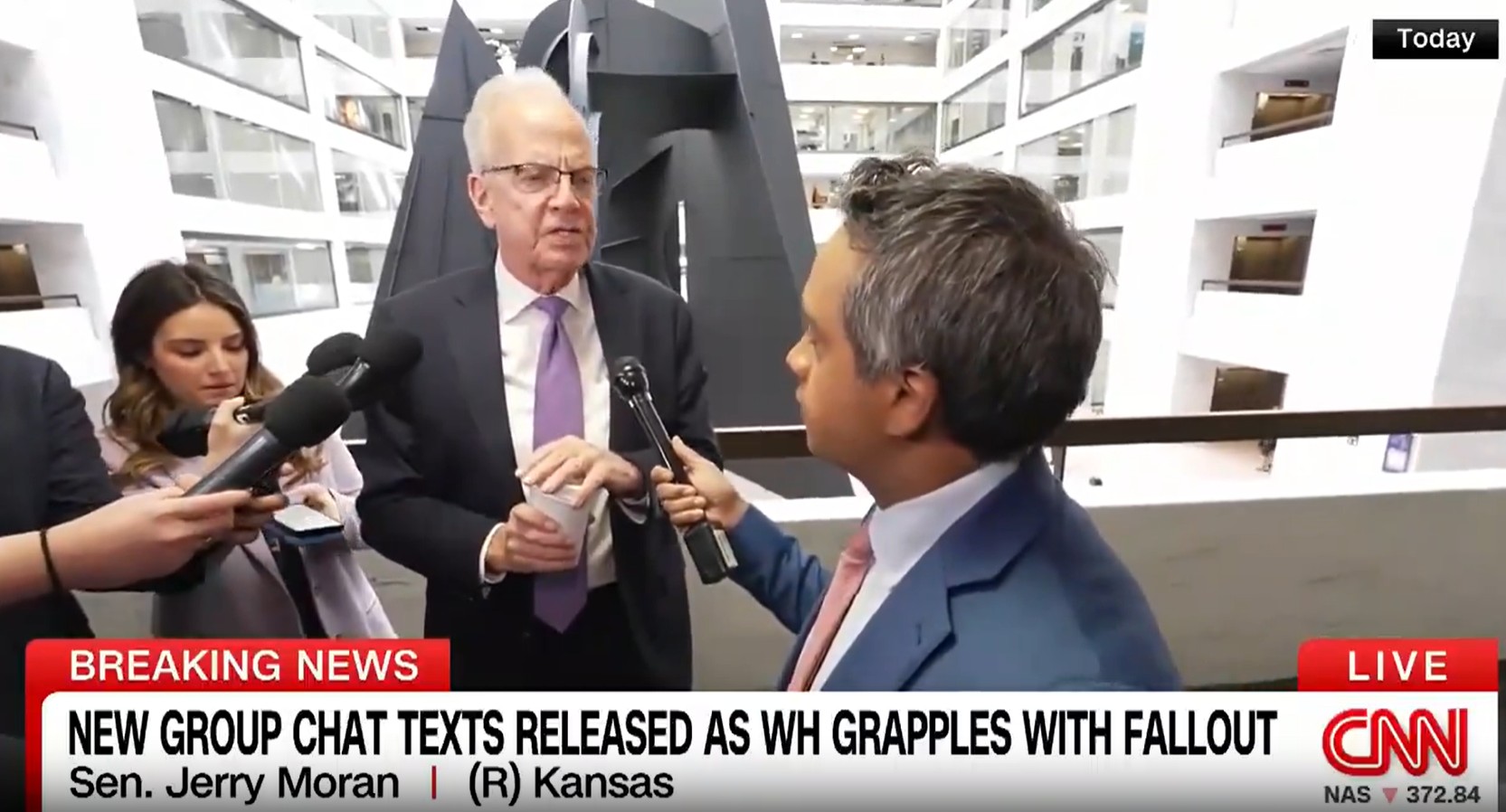 Republican Senators Hammer Trump Officials Over Signalgate