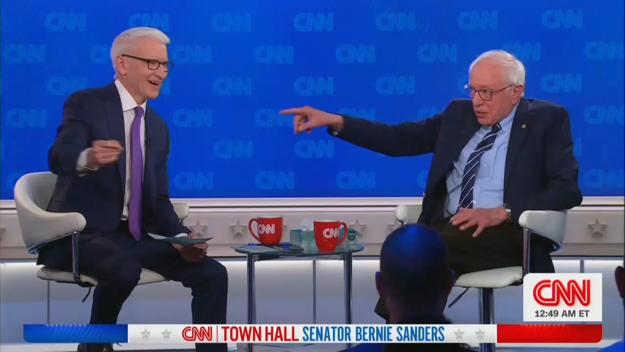 Bernie Sanders Torches CNN During Network’s Own Town Hall