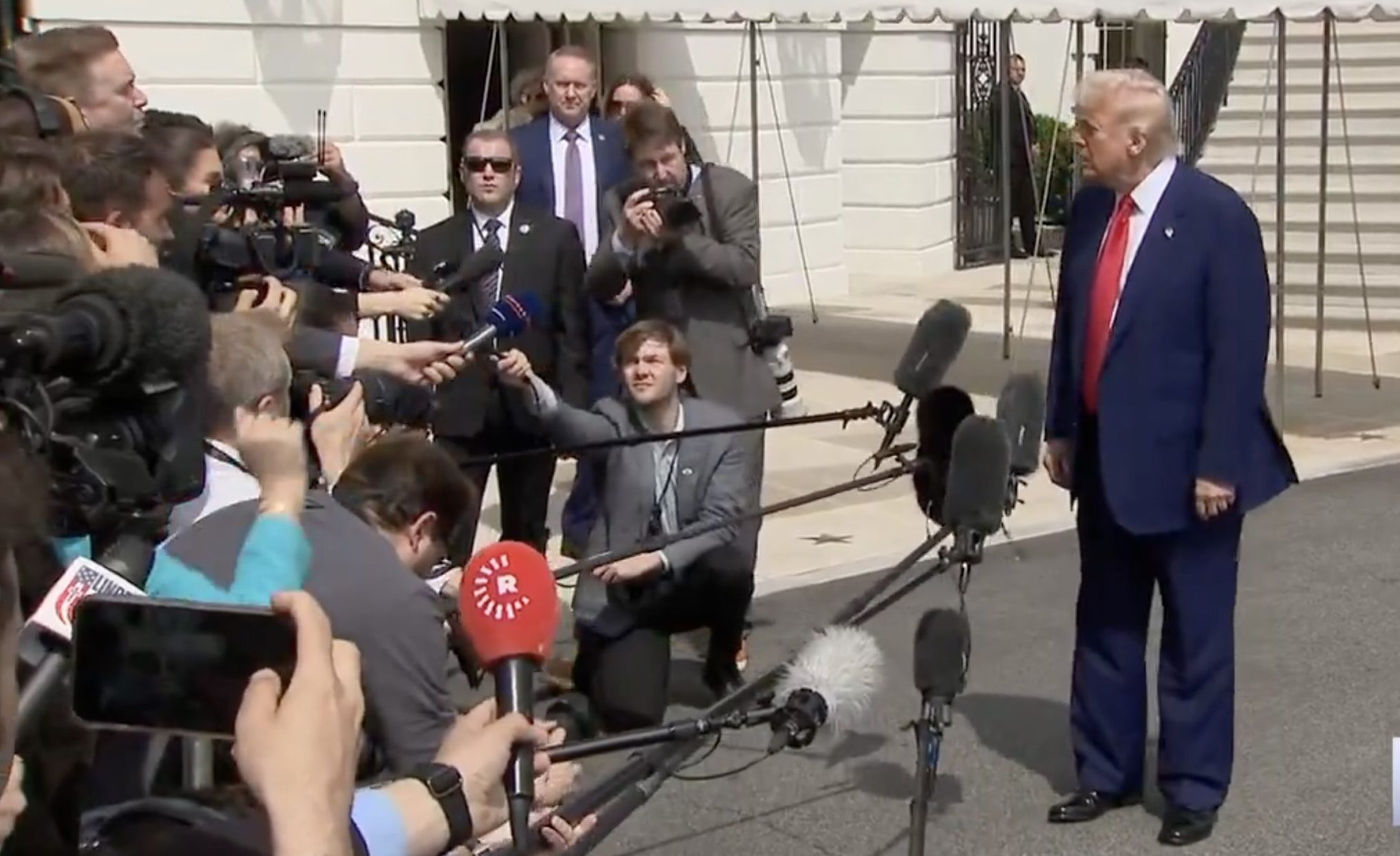 Peter Doocy Confronts Trump on Stock Market Crash