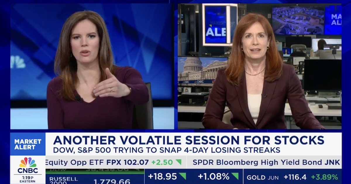 Kelly Evans Stunned At Market Rise After Trump Announcement