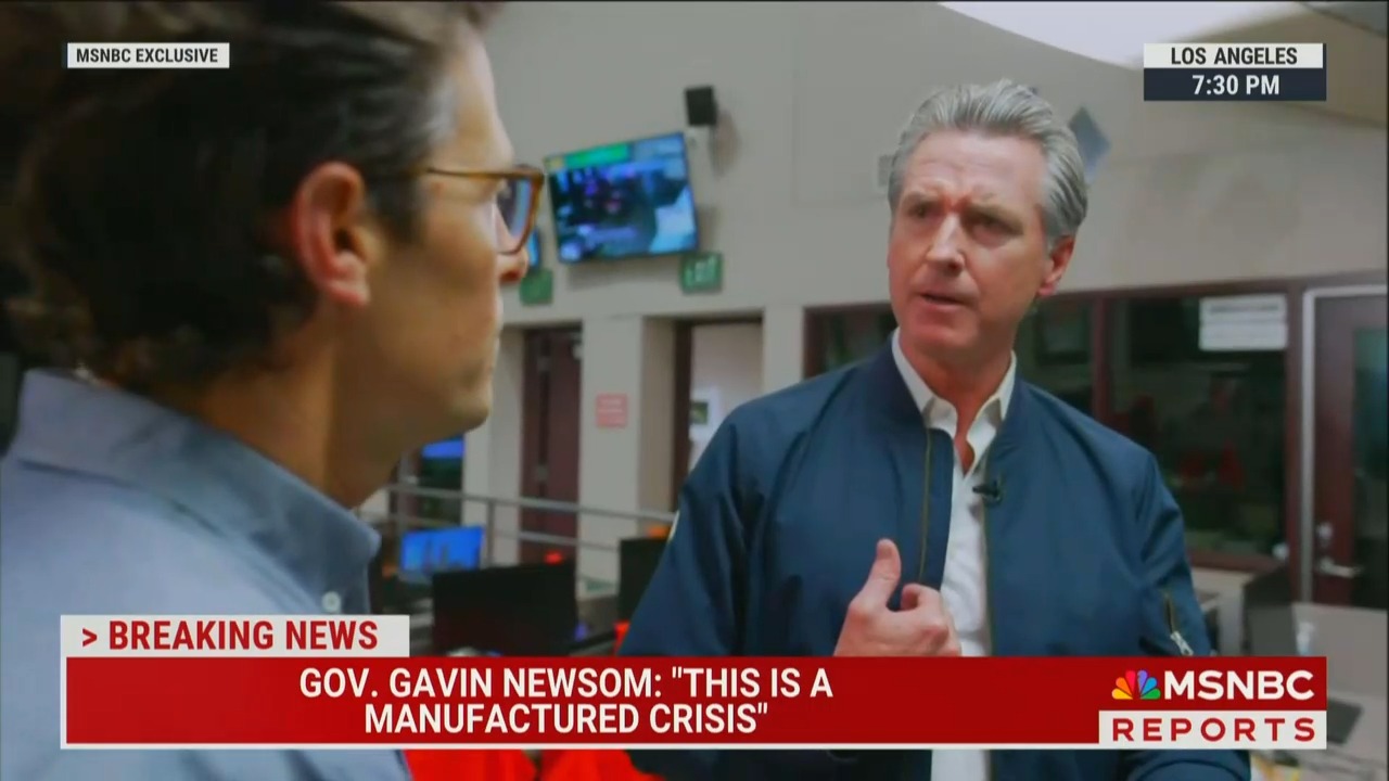 Gavin Newsom Dares 'Tough Guy' Tom Homan to 'Arrest' Him