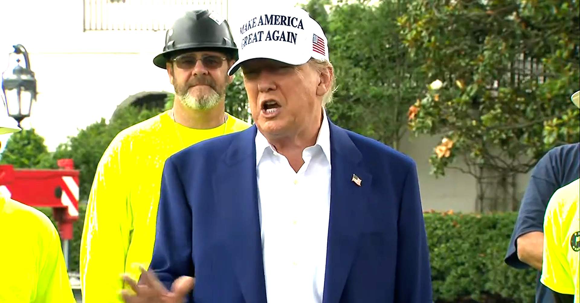 Trump Blurts New Bonkers 'License Plates' Election Lies Rant