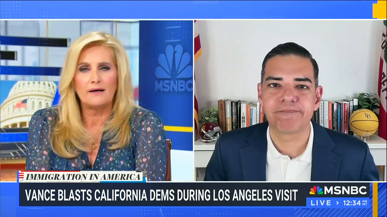 'Ludicrous': MSNBC's Alex Witt Defends Gavin Newsom, Slams JD Vance