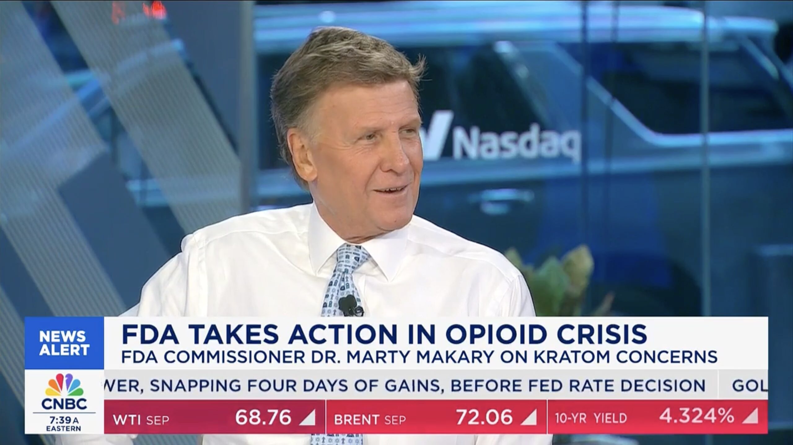 Joe Kernen Grills Trump's FDA Head on Health Question