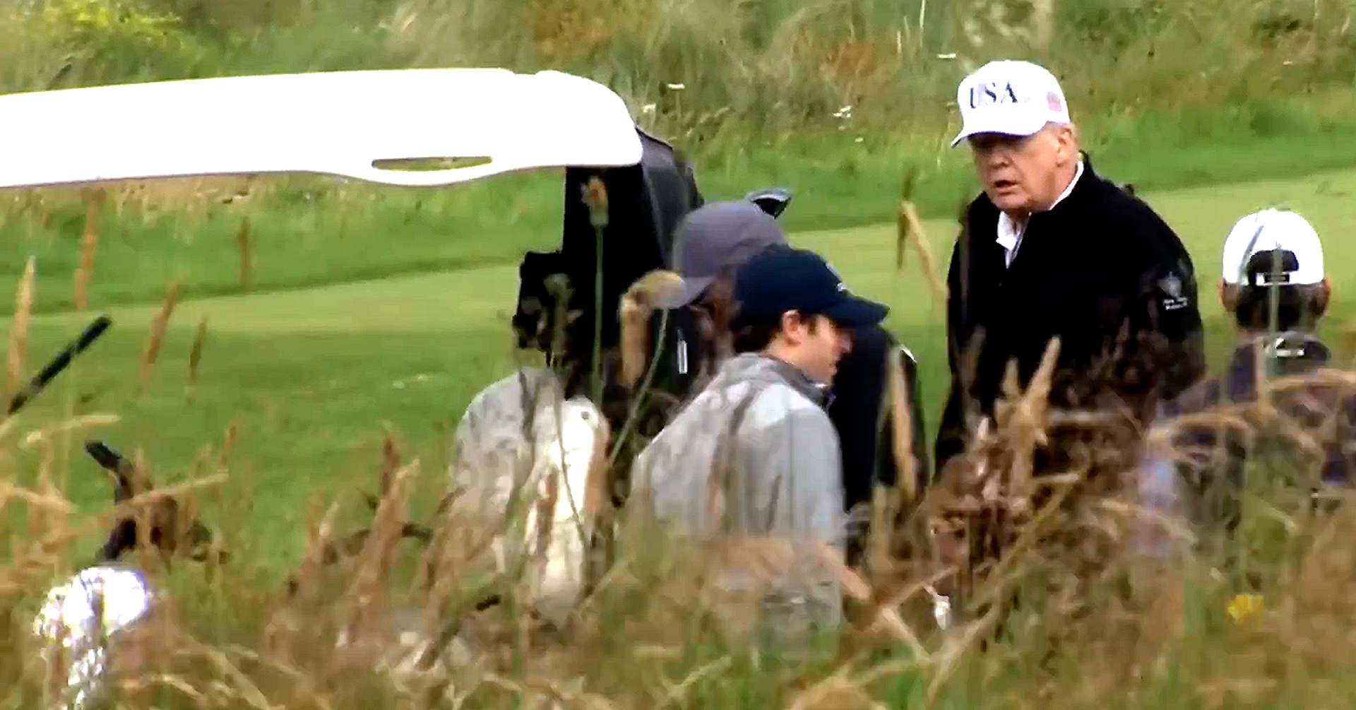 Trump Cranks 'Cats' to Drown Out Jeffrey Epstein Questions