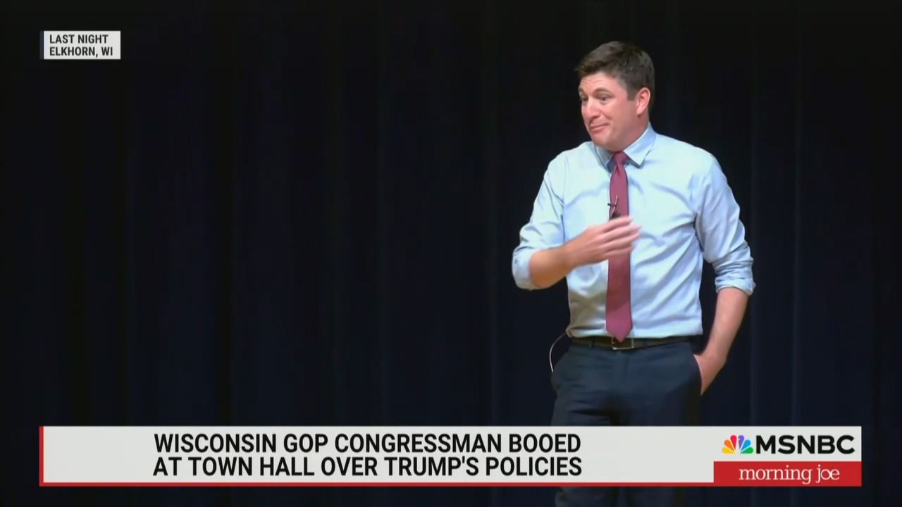 GOP's Bryan Steil Booed Loudly During Wisconsin Town Hall