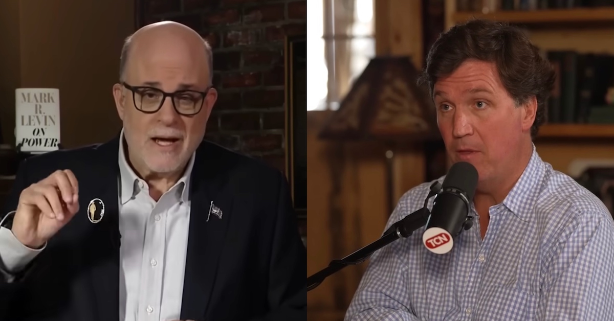 Mark Levin Calls Tucker Carlson a 'Traitor' in Takedown