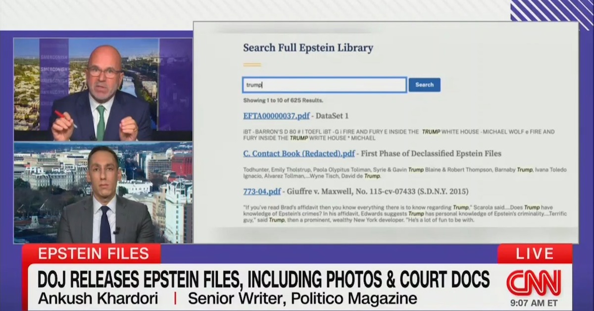Michael Smerconish Credits Trump Over Epstein Files Effort
