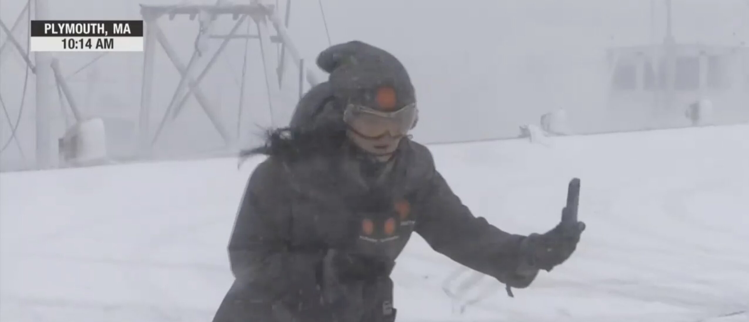 Massive East Coast Snowfall Produces Wild Cable News Hits