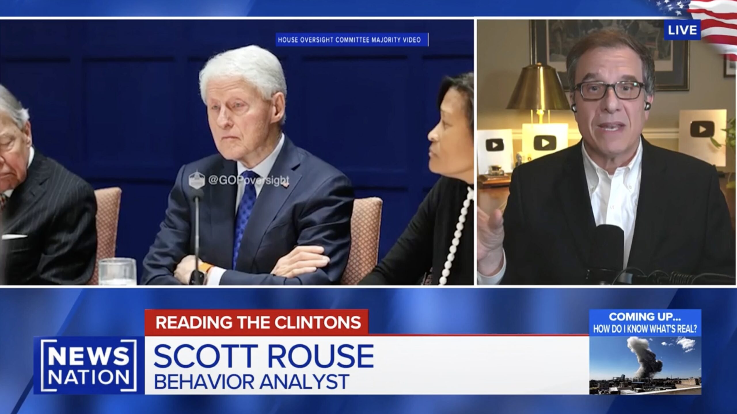 Bill Clinton Showed Signs of 'Deception' on Epstein: Expert