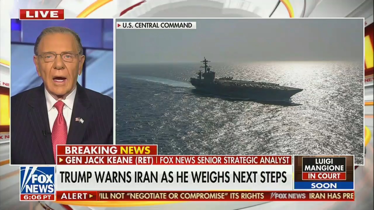 Fox's Jack Keane: Trump Returning to 'Full-Throttle' War