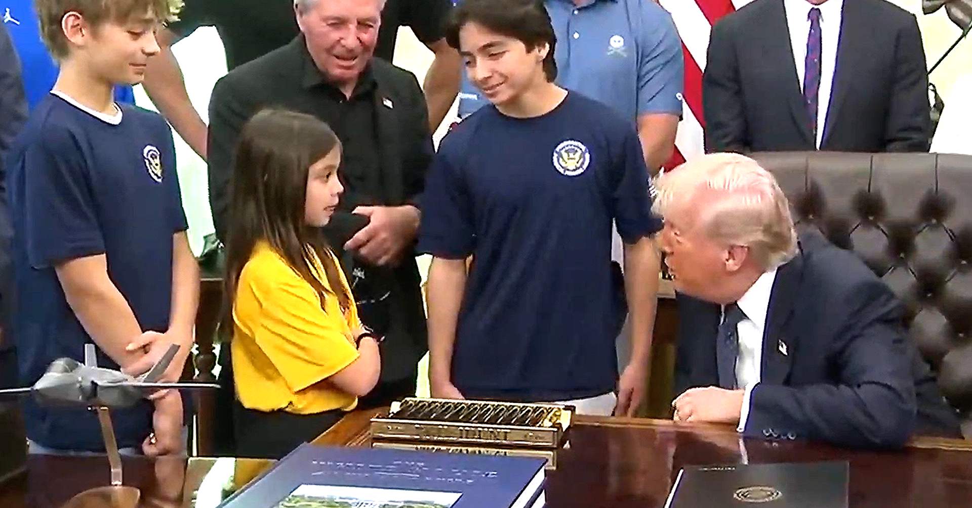 Trump Torpedoes Girl's Volleyball Dreams in Bonkers Riff