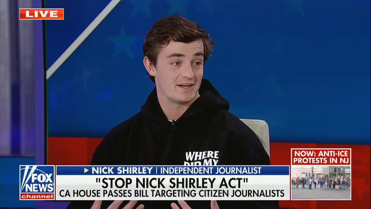 Nick Shirley Rips 'Left-Wing Media': Put a 'Target' on Him