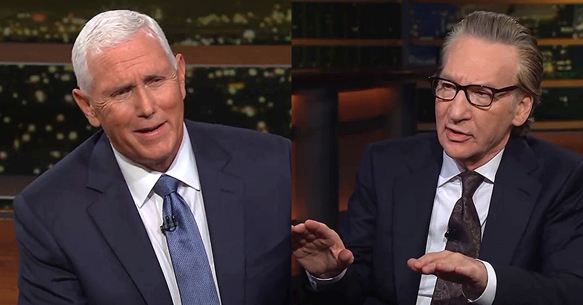 Bill Maher Grills Pence On Trump Fans 'Wanted to Hang You'