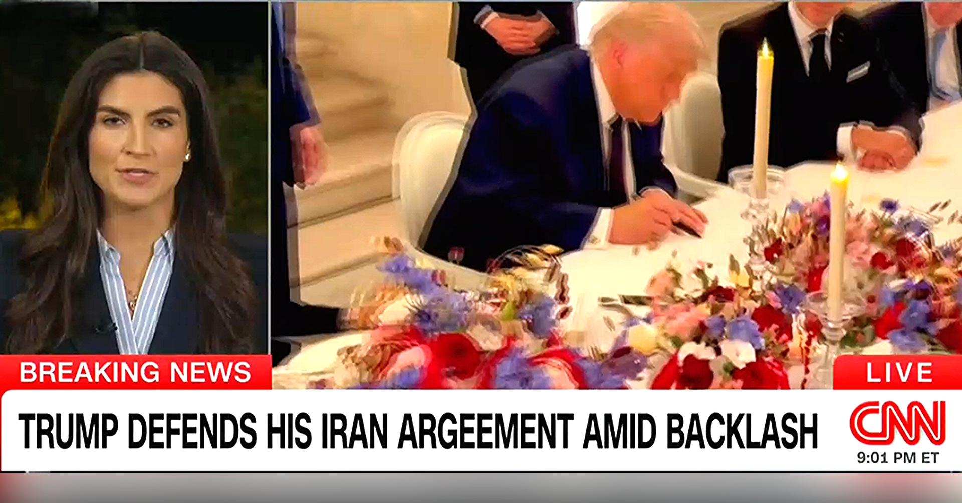 Kaitlan Collins Hammers Trump With Callouts on Iran Deal